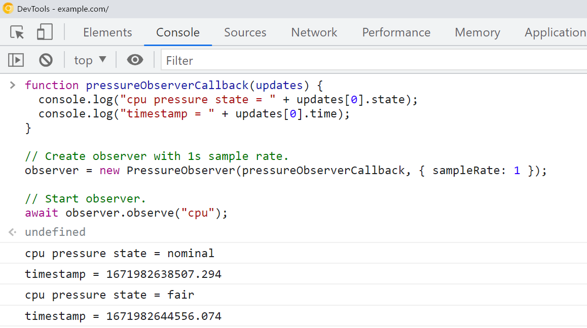 ブラウザからPCの負荷状況を取得する Compute Pressure API - ASnoKaze blog