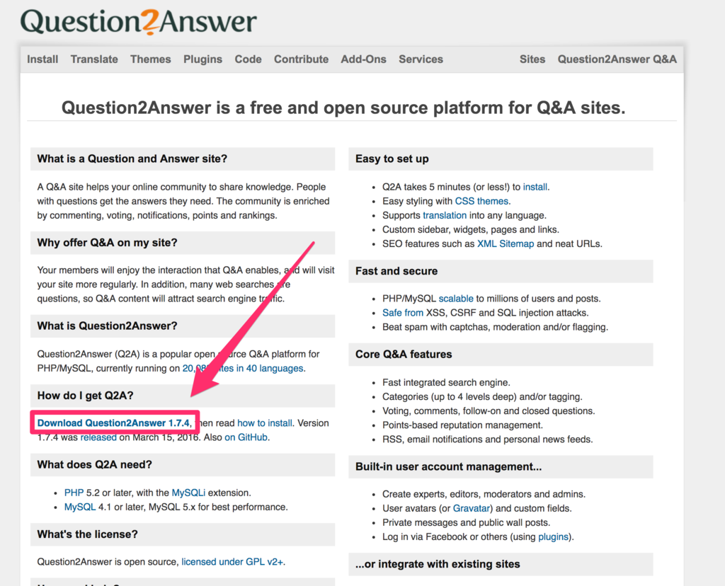 Question2Answerを使ってさくっとQ&Aサイトを作ってみた - あとーすログ