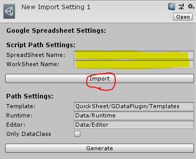 Unity-QuickSheet入門 ～SpreadSheetを読みこむ～ - akyboxブログ