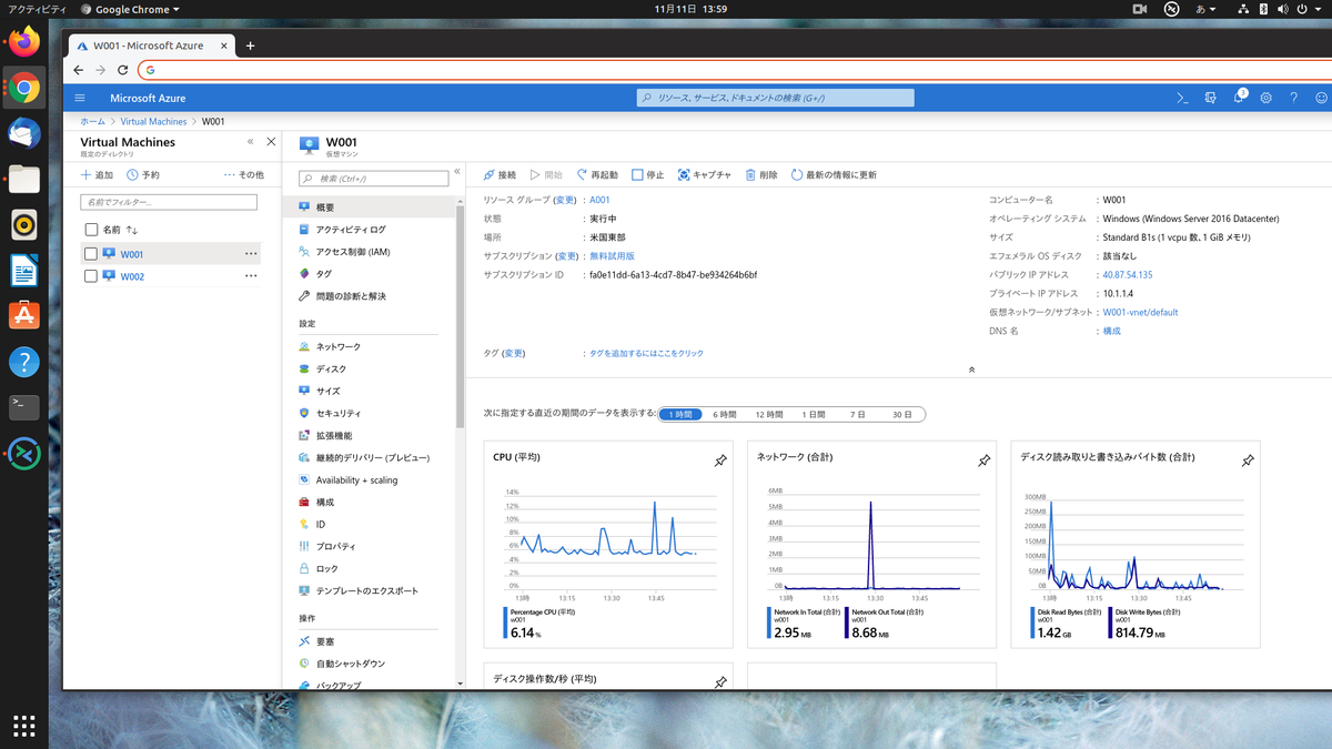 Microsoft Azure Windows Server 2016 Datacenter 無料試用版で、外部参照可能な PHP ...