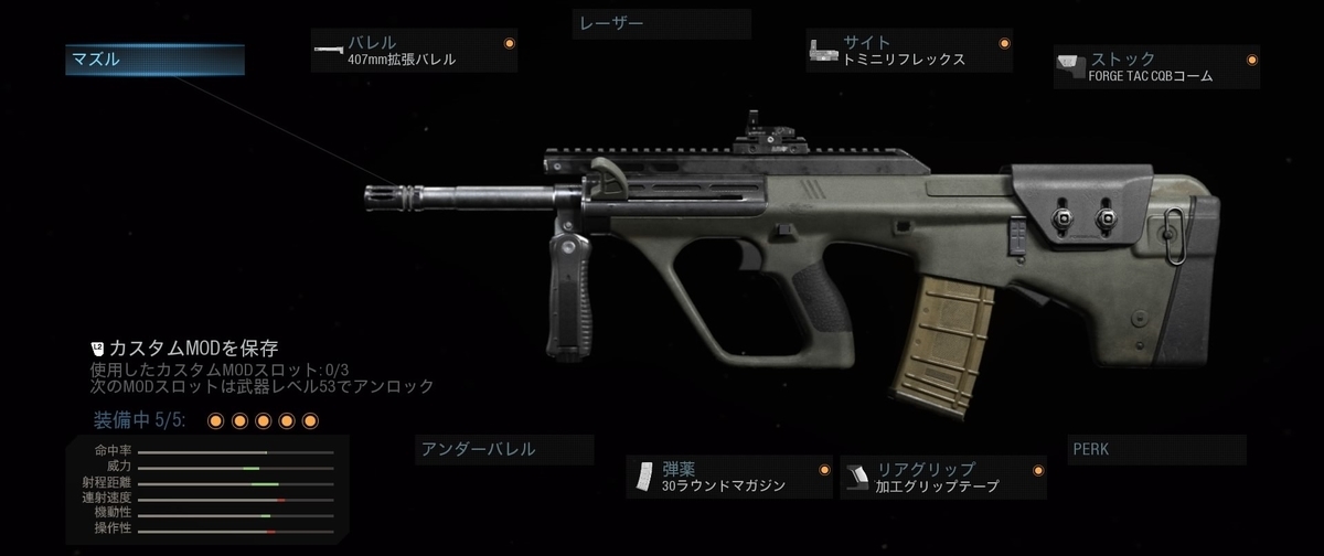 【攻略】COD MW（PS4） ～AUGのおすすめアタッチメント～ - 秋吉ブログ