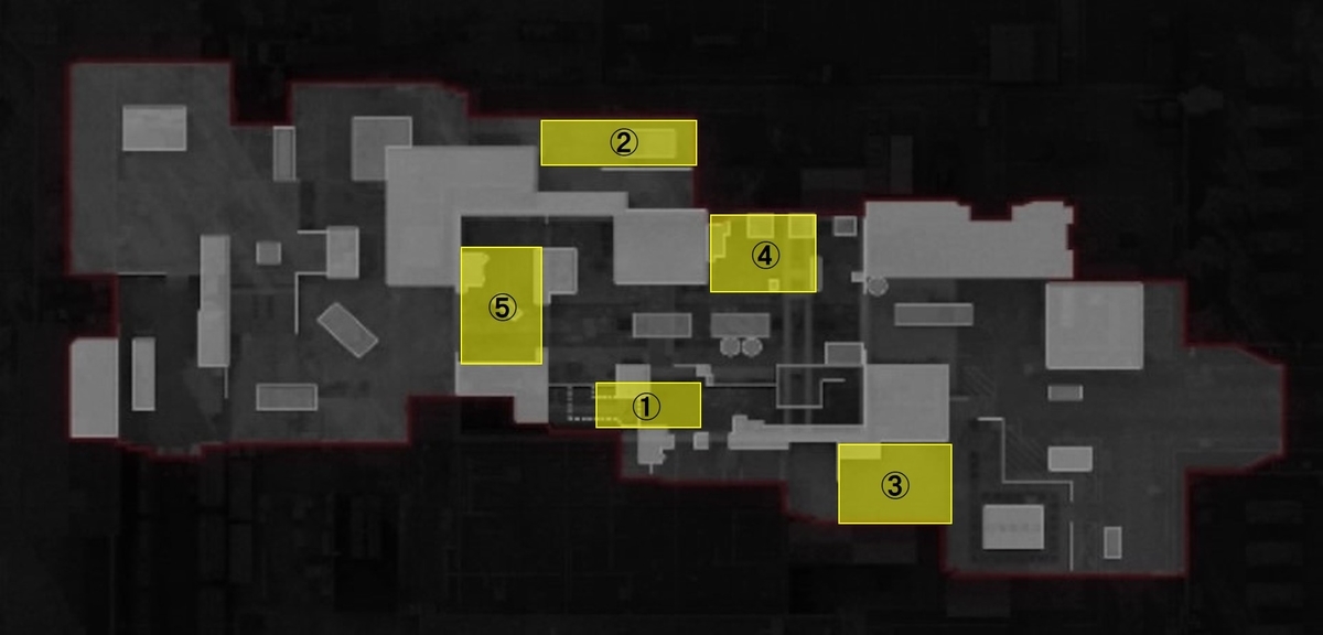 【CoD BOCW】ハードポイントの全マップポイント一覧 - 秋吉ブログ