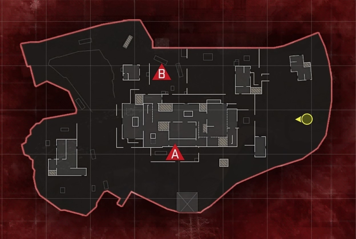 【CoD MW2】コントロールの全マップポイント一覧 - 秋吉ブログ