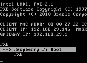 Raspberry Pi 3でPXEネットワークブート - あっきぃ日誌