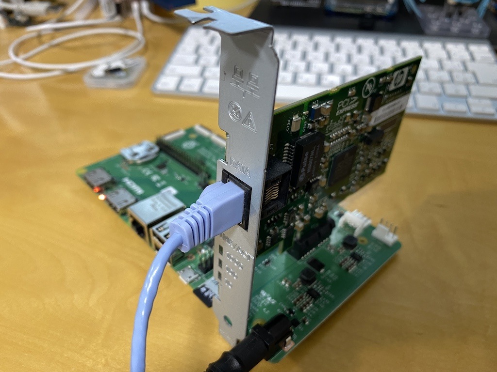 Raspberry Pi Compute Module 4でPCI Expressデバイスを動かす(GbE NIC編) - あっきぃ日誌