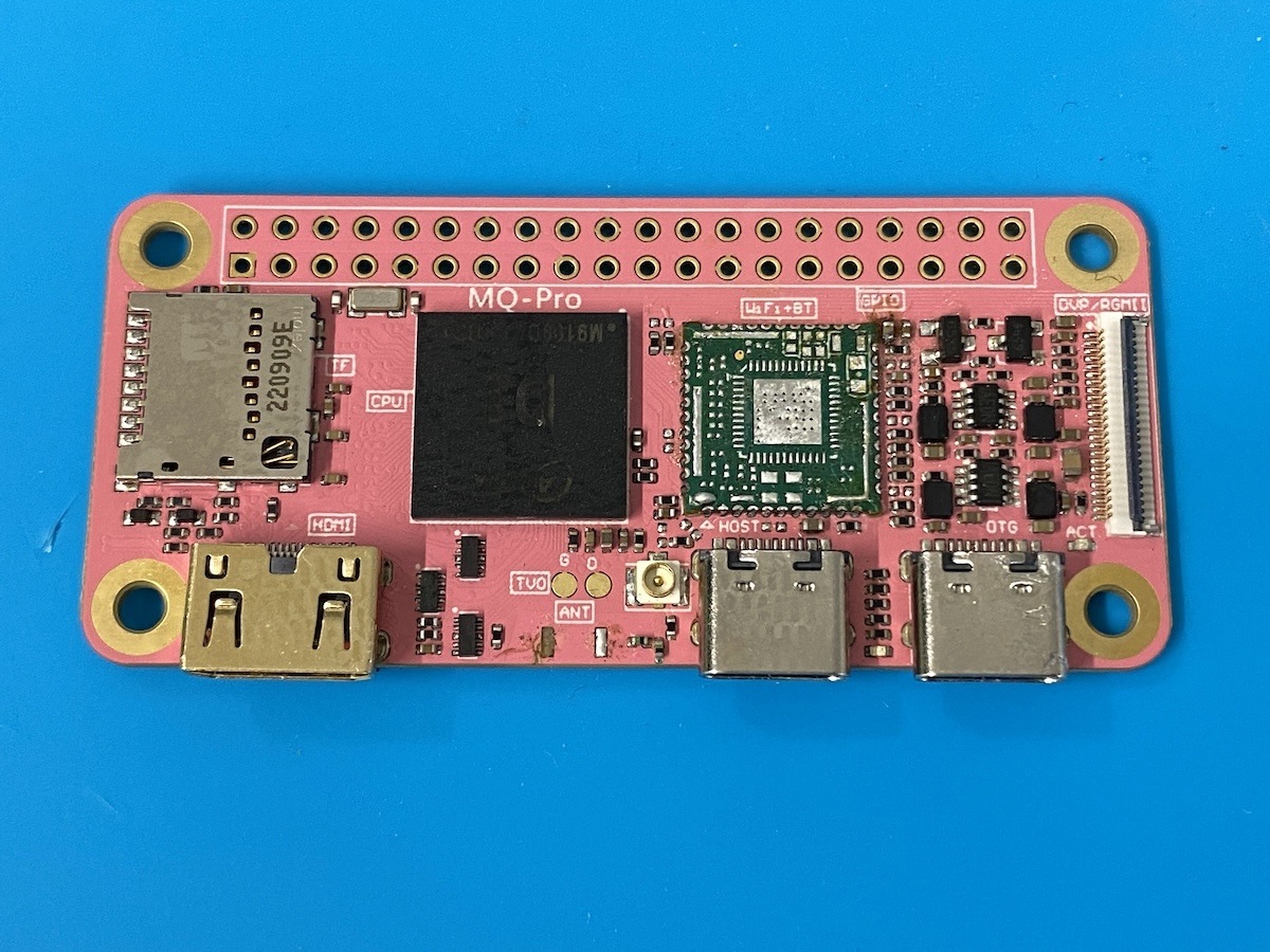 Mango Pi MQ-Proを買って、無線をどうにかした - あっきぃ日誌