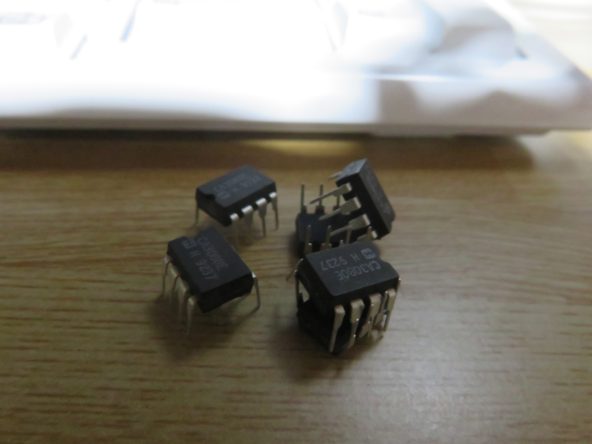 CA3080E 100本入手しました - Analogue-Synthesizerのブログ