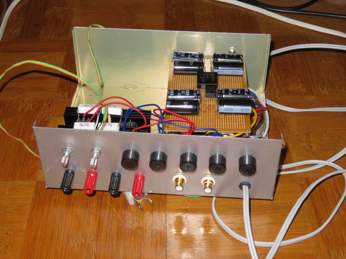 Transistor-Power-Amp作り直しです - Analogue-Synthesizerのブログ