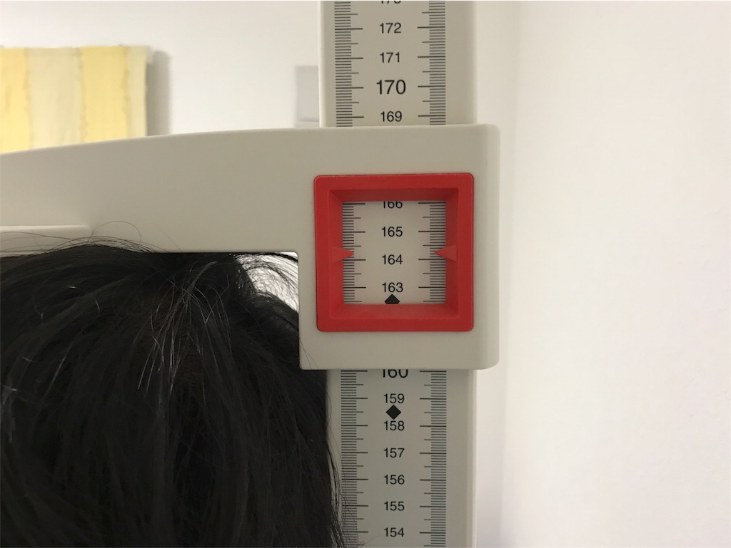 午後21時50分ごろの身長測定 - 超人間主義者Aの日記