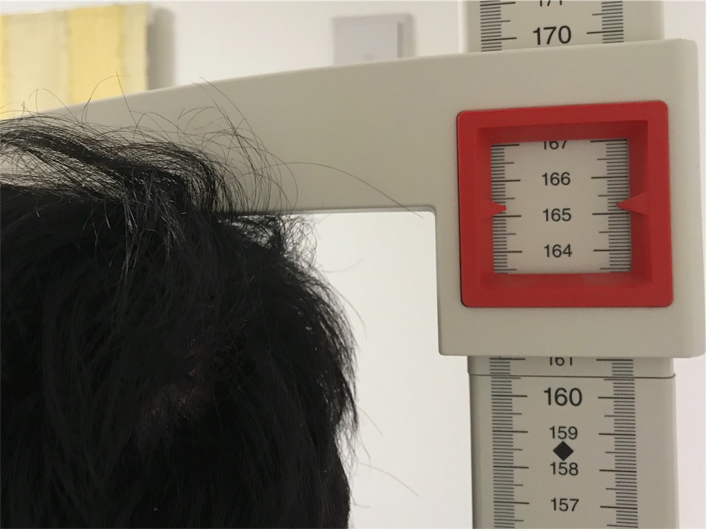 午後22時50分ごろの身長測定 - 超人間主義者Aの日記