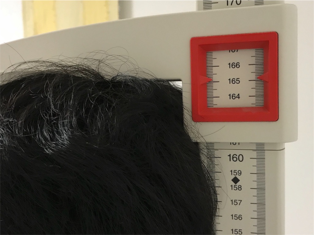 今日の身長測定 18日目 - 実験体Aの日記