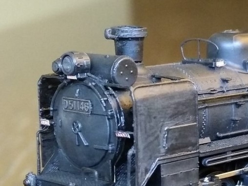 D51 146号機の工作‐追加(KATO D51リニューアルモデルから) - Antiquity in my Closet