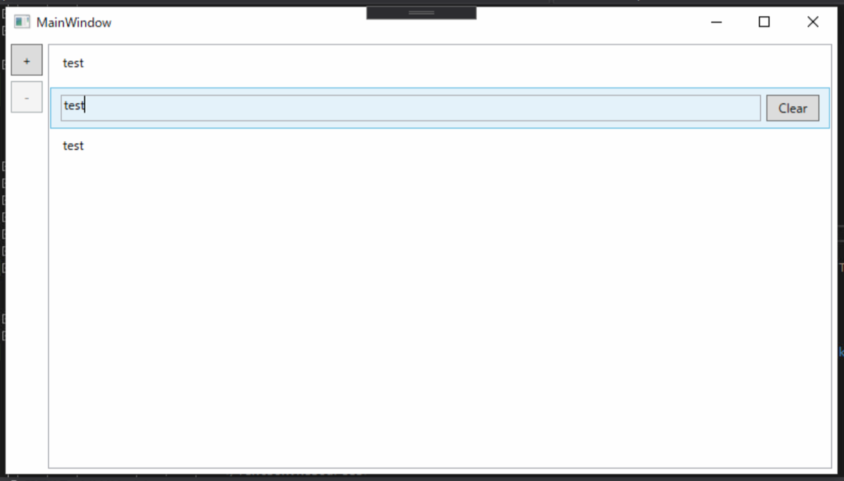 ListBoxにてListBoxItemにTextBoxとButtonを配置してみる - 気まま研究所ブログ