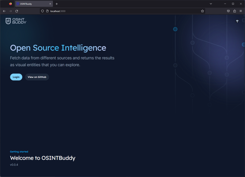 OSINTBuddyで調査する（使い方編） - あるもりすぶろぐ