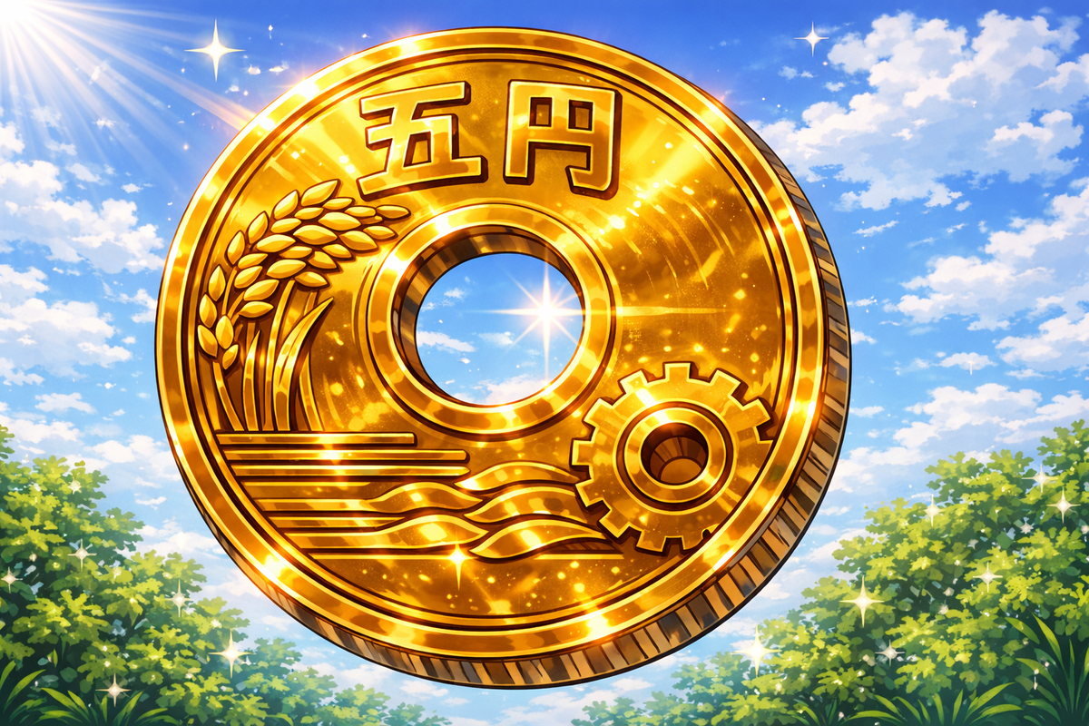🪙生まれ年の5円玉★玄関に置くと運が開ける理由と「赤いひも」に秘められた意味とは？ - Askthewind's diary