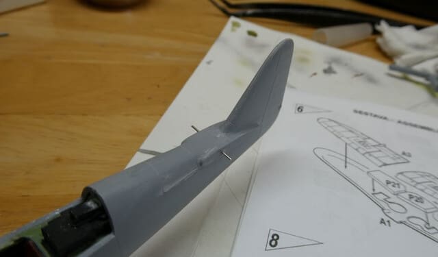 1/72 Special hobby Fairey firefly FR.Mk.1 ”ASH Radar”（3） - 見ると自信の湧く模型製作ブログ