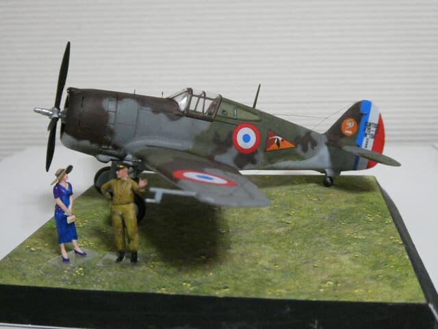 1/72 AZ Model Curtiss Hawk H-75C1 ”French Aces" （7）その後、再整形しました(^^; - 見る ...