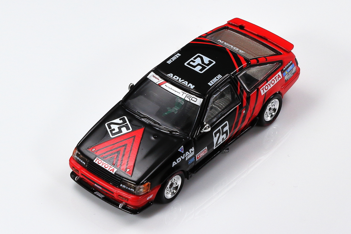 トヨタ カローラ レビン AE86 "ADVAN” - 今日はミニカー日和。。。