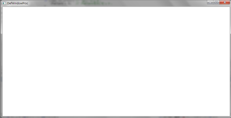 DefWindowProc - 車輪のx発明 ~B.G's Blog~