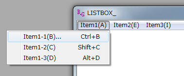 LISTBOX - 車輪のx発明 ~B.G's Blog~