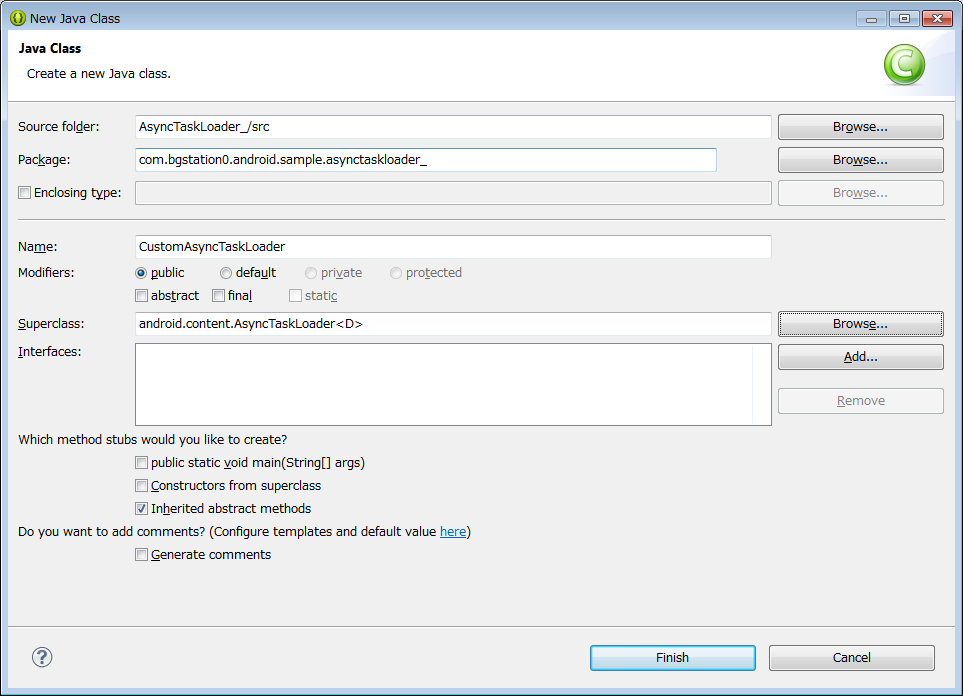 AsyncTaskLoader - 車輪のx発明 ~B.G's Blog~