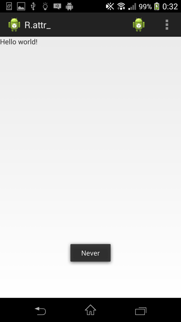 R.attr.showAsAction - 車輪のx発明 ~B.G's Blog~