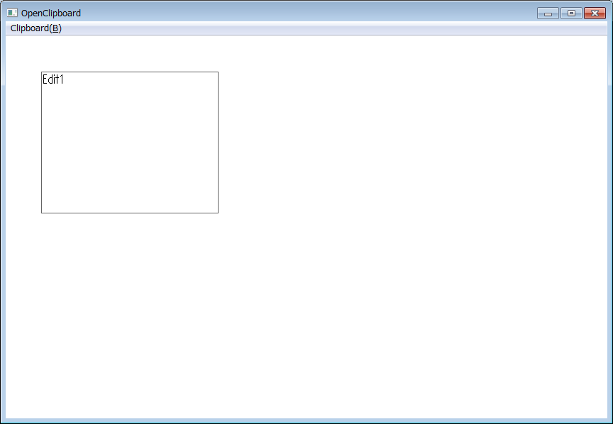 OpenClipboard - 車輪のx発明 ~B.G's Blog~