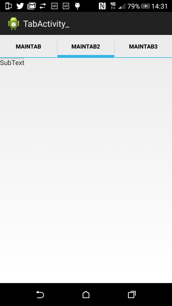 TabActivity - 車輪のx発明 ~B.G's Blog~