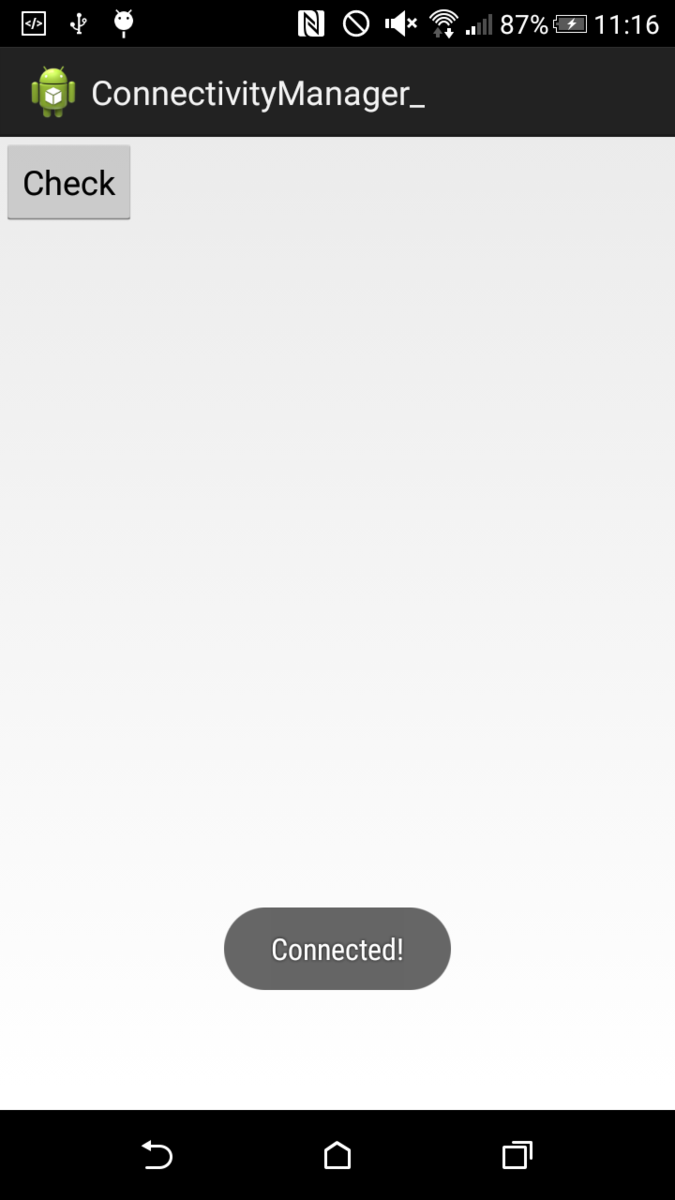 ConnectivityManager - 車輪のx発明 ~B.G's Blog~