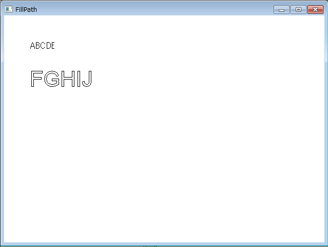 FillPath - 車輪のx発明 ~B.G's Blog~