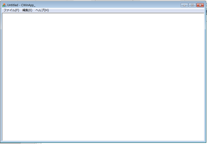 CWinApp::OnFileNew - 車輪のx発明 ~B.G's Blog~