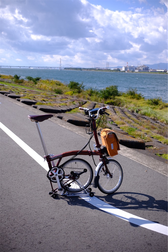 淀川リバーサイドサイクルライン - BROMPTONのブログ