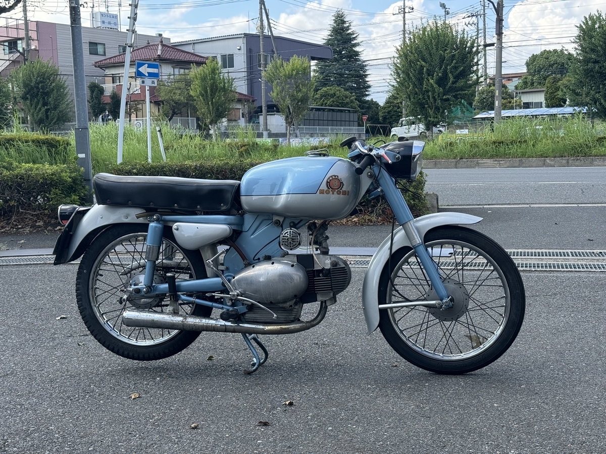 Motobi 125 Impeliare Custom 入荷。 - Bat Motorcycles Italian