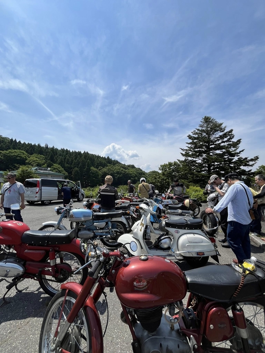 2025 Motobi Club Giappone Touring "Egg Run " - Bat Motorcycles Italian