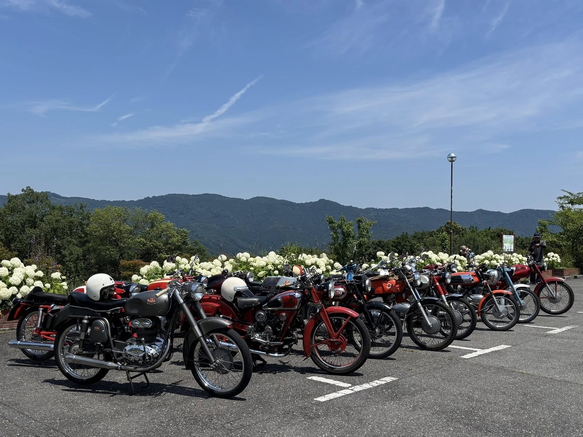 2025 Motobi Club Giappone Touring "Egg Run " - Bat Motorcycles Italian