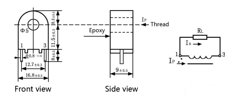 TA12-100/200, TA12L-100/200 series AC current sensor datasheet - Berg ...