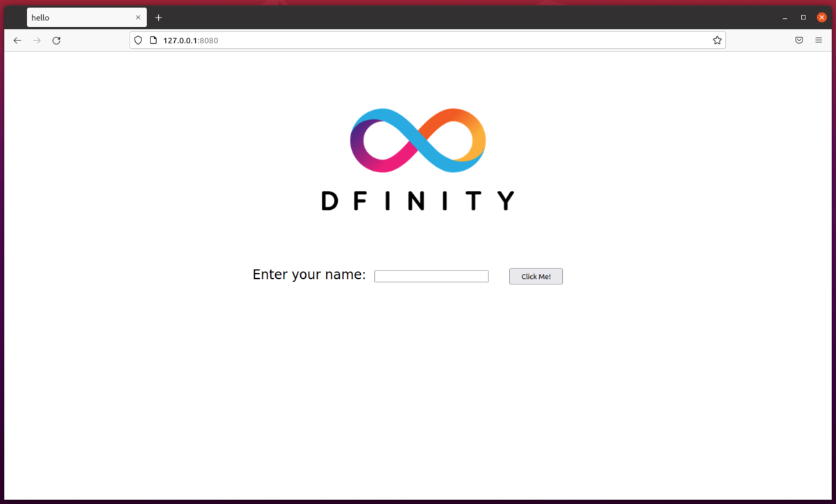 Dfinity, ICPでdapp開発入門 | ローカル環境でHello, World - BioErrorLog Tech Blog