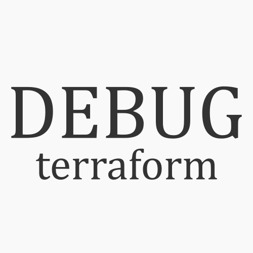 TerraformでDEBUGレベルのログを出力する - BioErrorLog Tech Blog