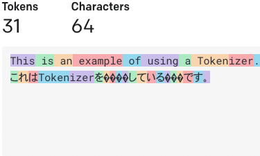 GPTのtoken数を確認する | Python - BioErrorLog Tech Blog