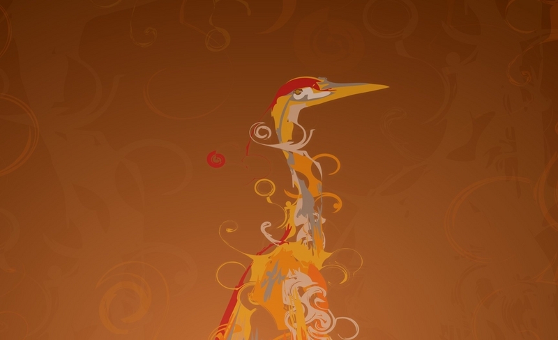 Ubuntuの鶴の壁紙の詳細を調べる - BioErrorLog Tech Blog