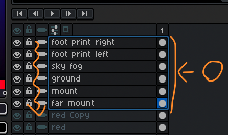 Asepriteで複数レイヤーを一括選択する - BioErrorLog Tech Blog