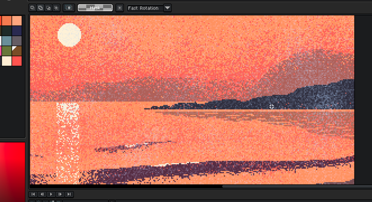 Asepriteで選択範囲を反転させる - BioErrorLog Tech Blog