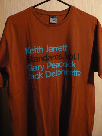 Keith Jarrett の Tシャツ - 黒こんぶの日記
