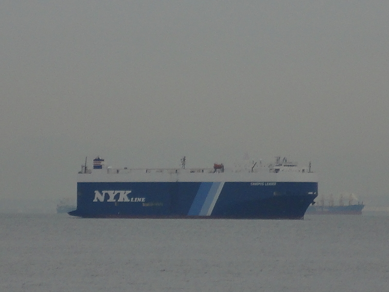 NYKの自動車運搬船 CANOPUS LEADER - SHIPS OF THE PORT