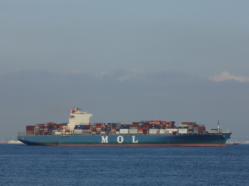 MOLのコンテナ船 MOL CREATION と、イングランド・プレミアリーグ。 - SHIPS OF THE PORT