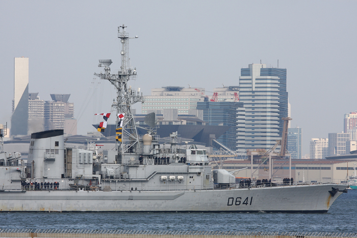 個別「[艦船]東京港に入港するフランス海軍の駆逐艦デュプレクスFS Dupleix D641」の写真、画像 - 艦船 - Blueforce ...