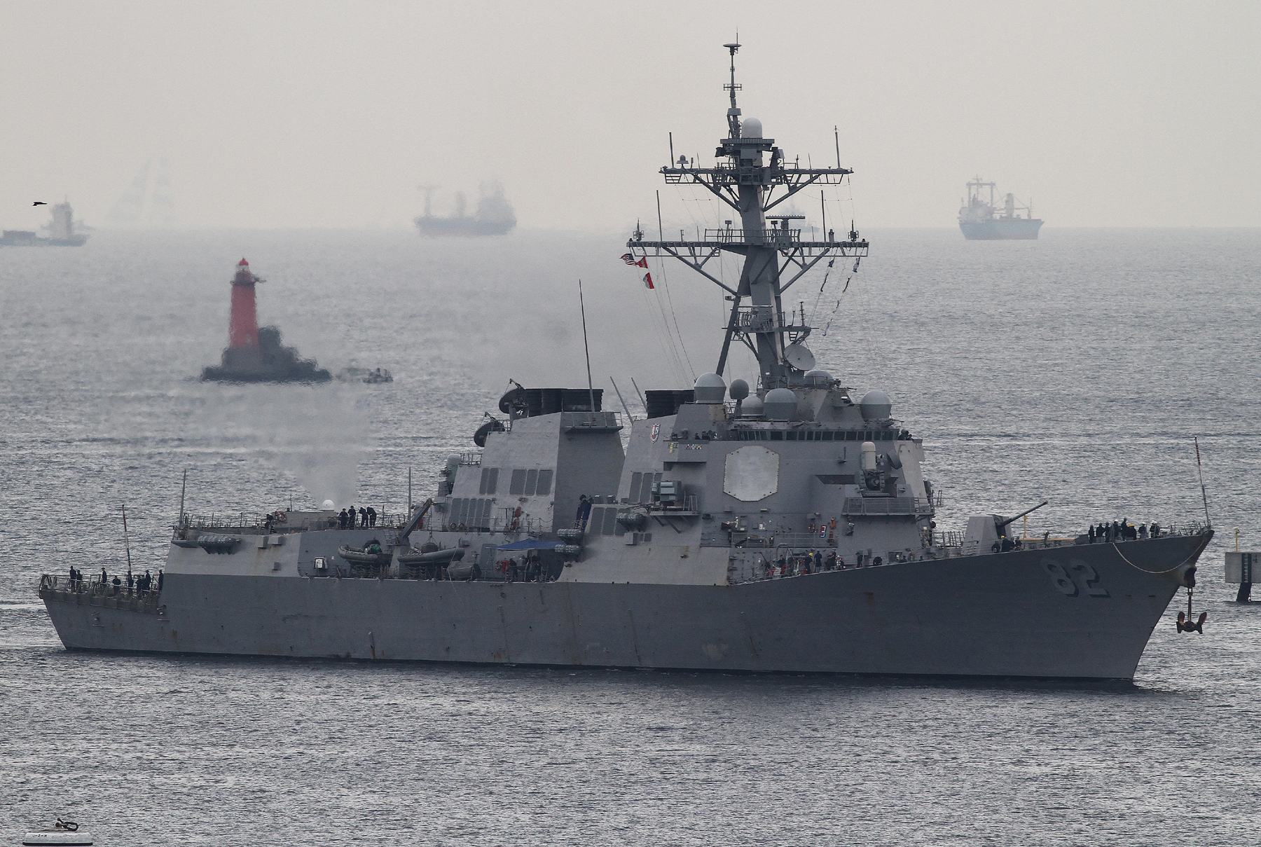 個別「[艦船]2012年6月5日 横須賀に入港するラッセンUSS Lassen DDG-82」の写真、画像 - 艦船 - Blueforce ...