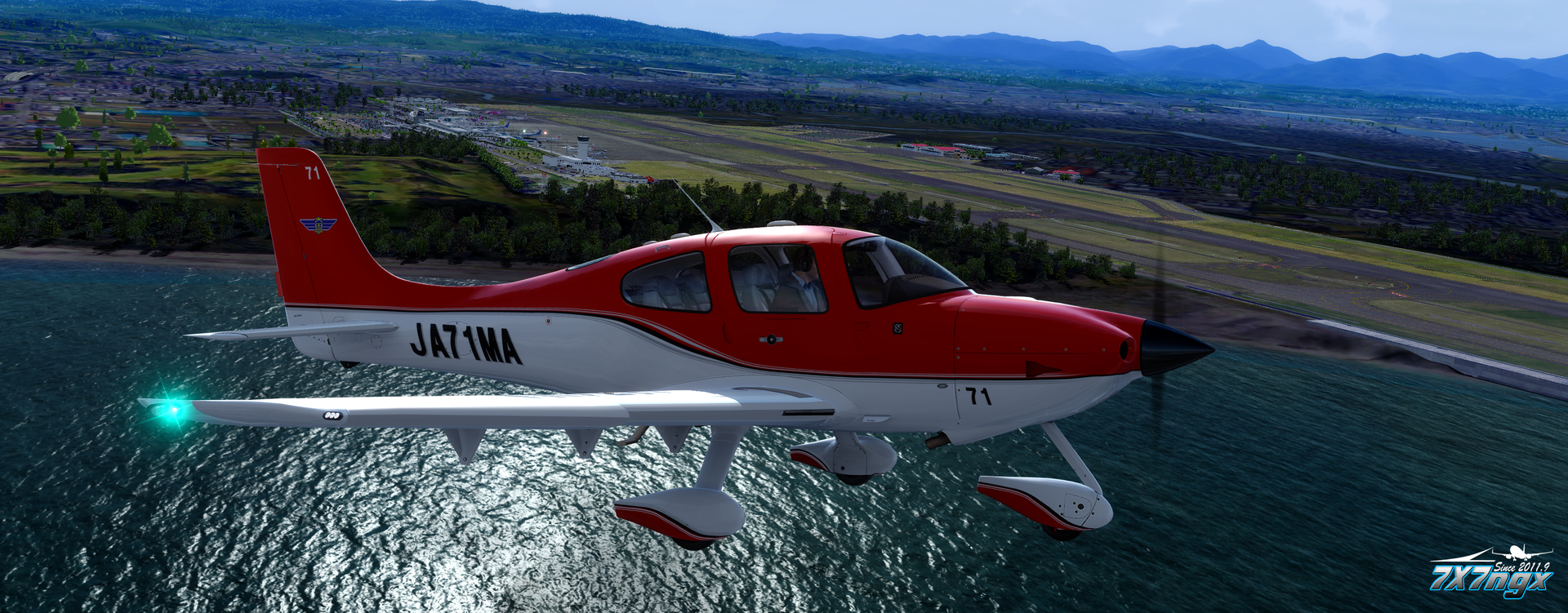 P3DV4の世界で訓練しよう！ 航空大学校新たな訓練機【シーラスSR22】 - Prepar3DV4/FSX of Flight Animation