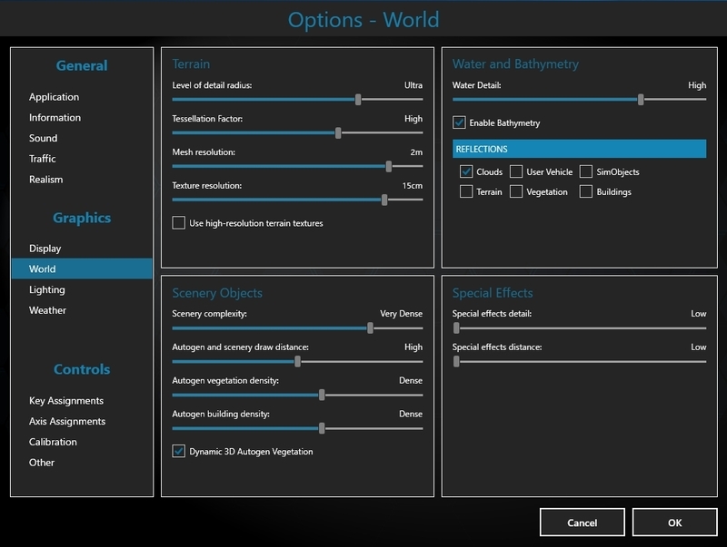 P3DV4.5でFPSが低くなった？ - Prepar3DV4/FSX of Flight Animation