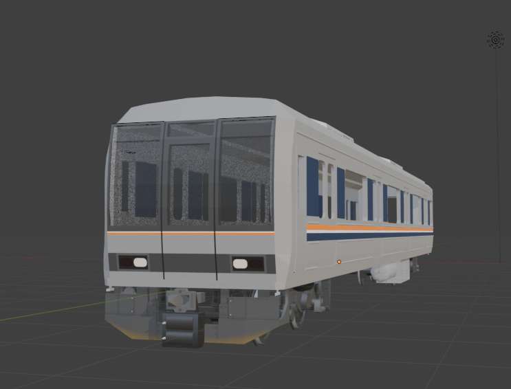 【外装編】【解説】0からBlenderでMTR車両を作る - ぼたもち(マイクラ鉄道・街づくり)